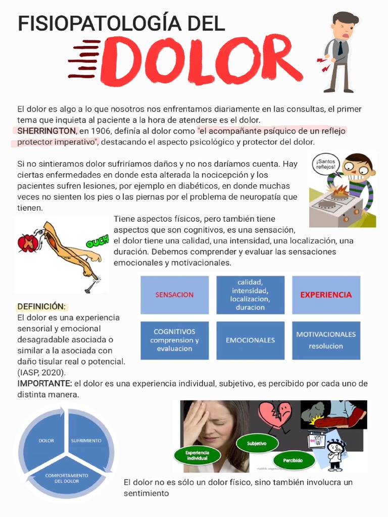Fisiopatología Del Dolor | PDF