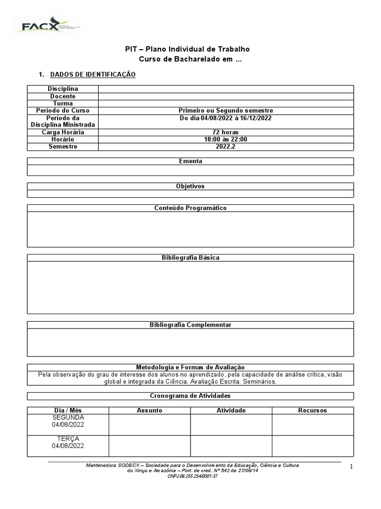 Modelo de Pit-1 | PDF