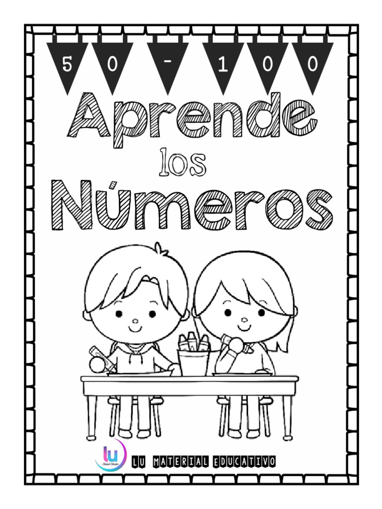 Números del 50 al 100 para Niños | PDF