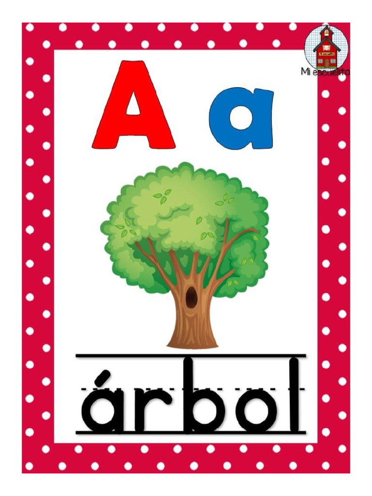 Abecedario A Color Imprimir | PDF