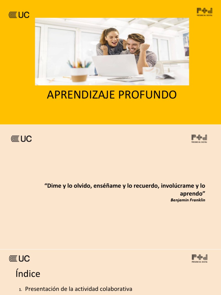 Aprendizaje Profundo Final Final | PDF | Aprendizaje | Pensamiento