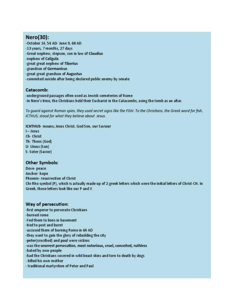 The Rise and Persecution of Early Christianity | PDF | Constantine The ...