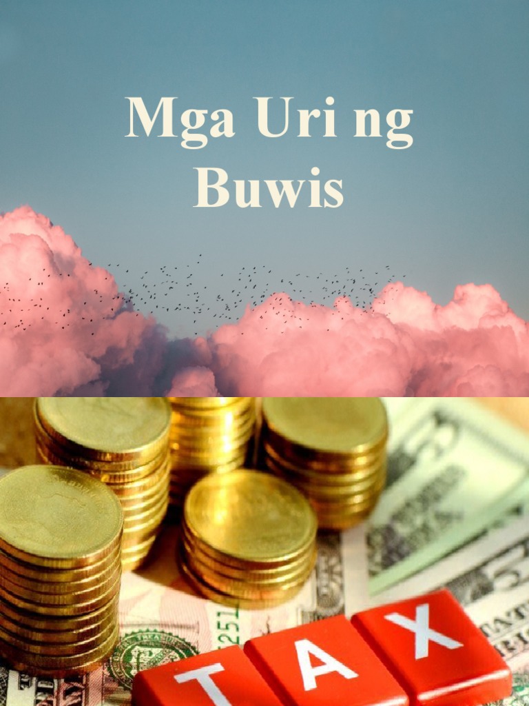 Mga Uri NG Buwis | PDF