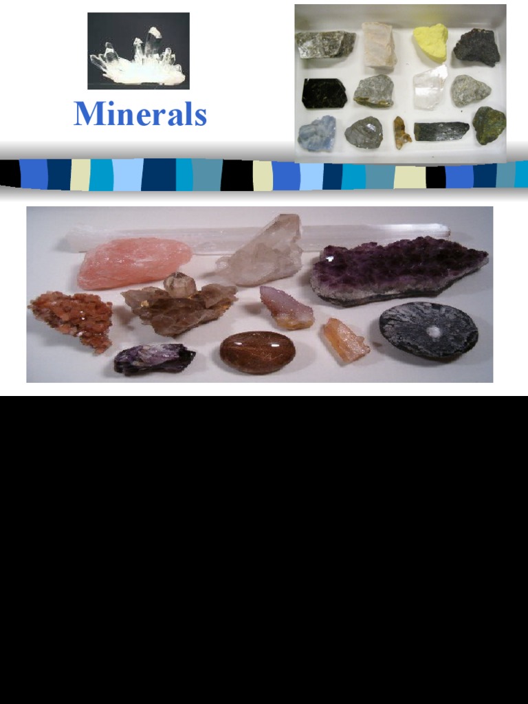 Minerals | PDF | Minerals | Materials