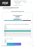 Contoh Soal TBS LPDP | PDF
