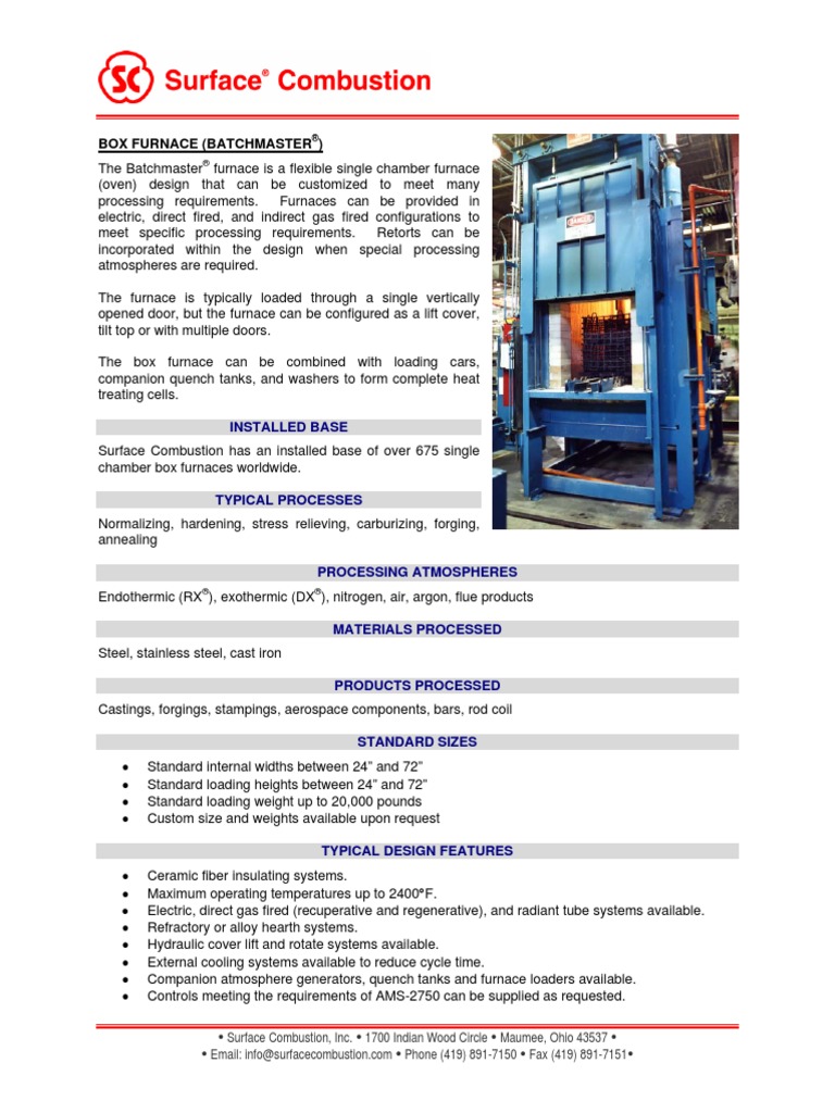 Box Furnace | PDF