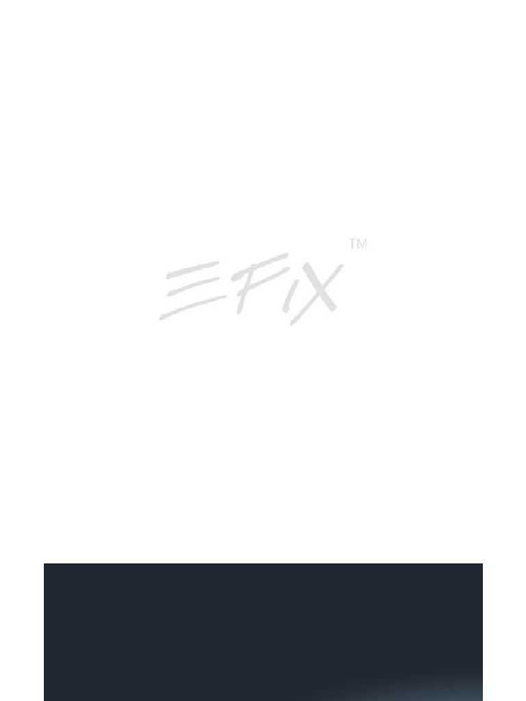 EFiX V1.1 Manual | PDF