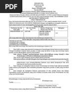 Borang Dda Original | PDF