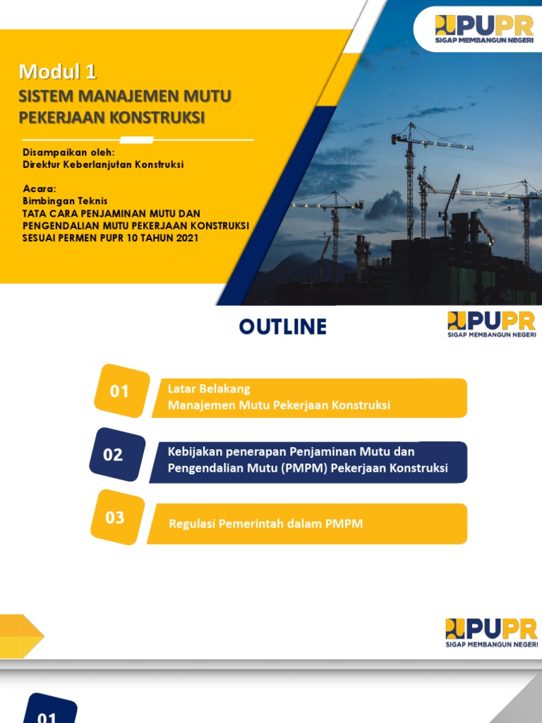 Manajemen Mutu Konstruksi | PDF