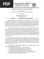 National Reading Month Celebration Narrative Report | PDF ...