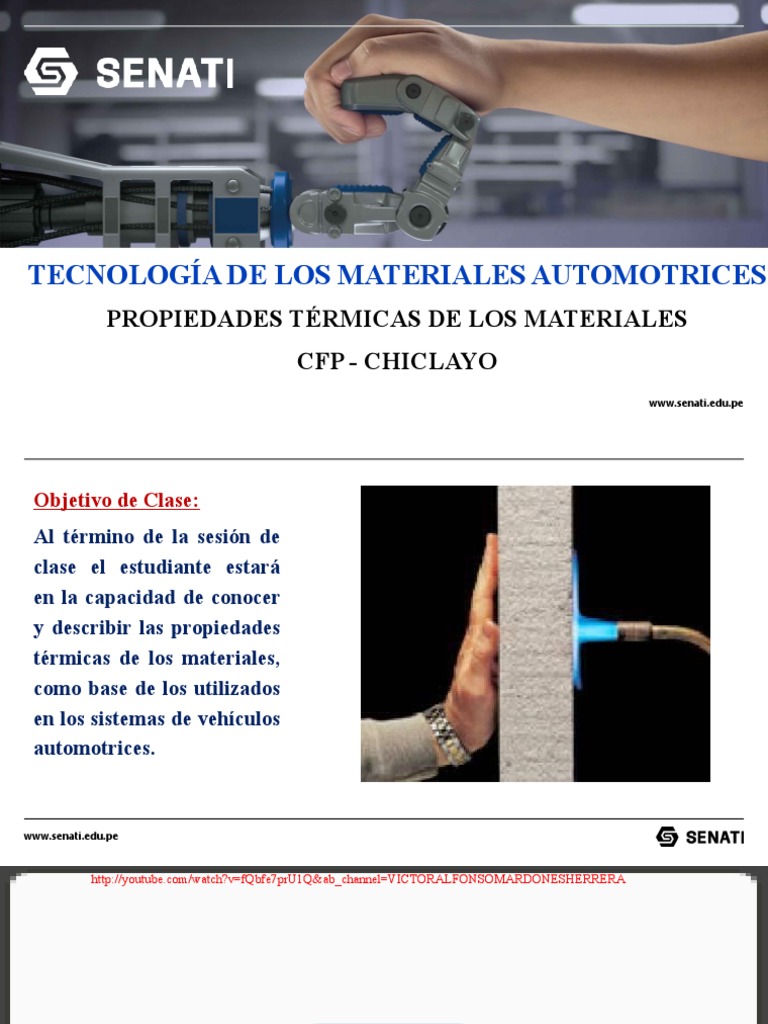 Propiedades Térmicas de Los Materiales - Sem4 | PDF | Expansión térmica ...