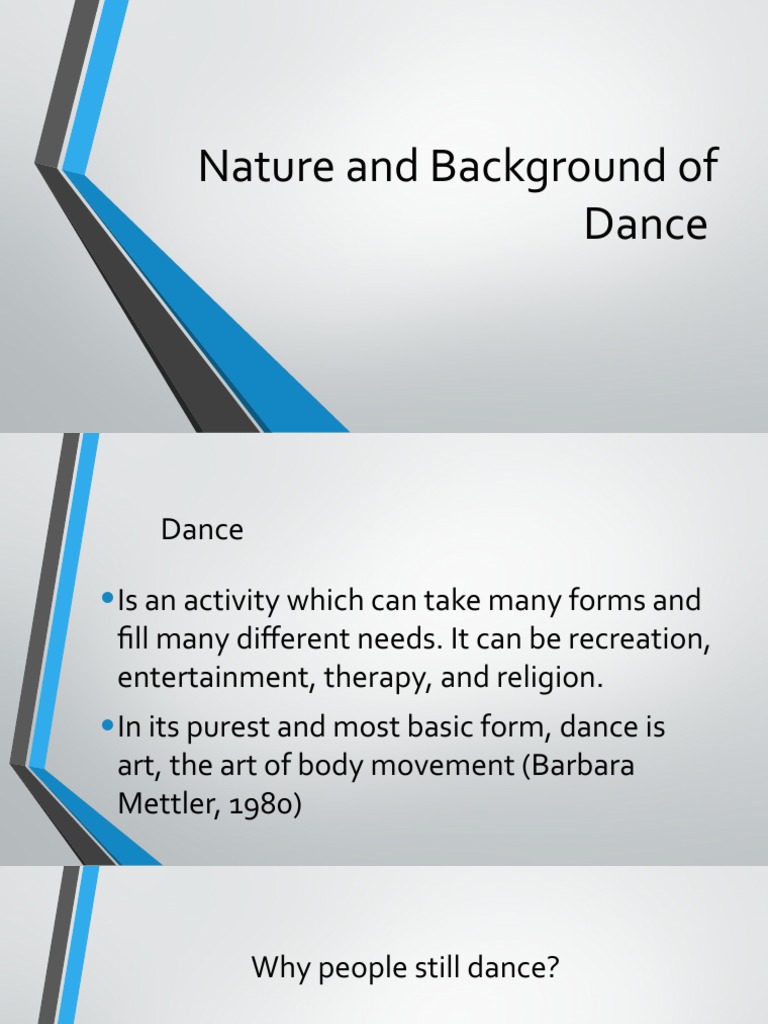 Exploring the Cultural Significance of Dance | PDF