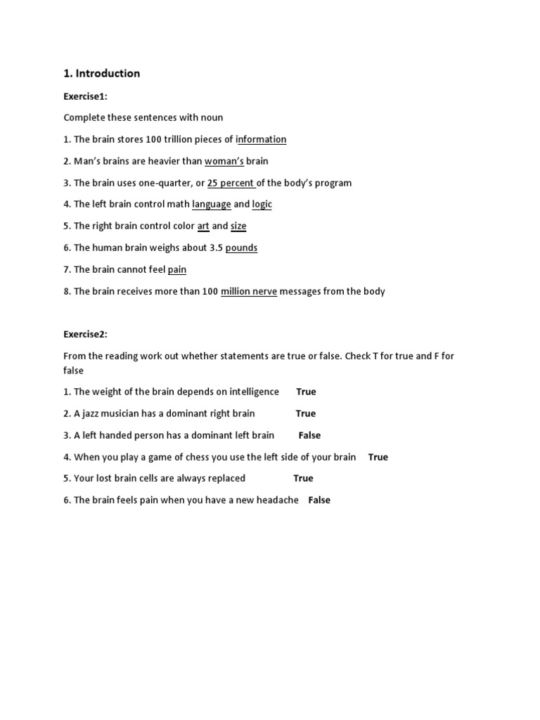 Tugas Basic Academic English | PDF | Island | Neuron