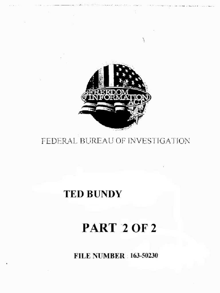 Ted Bundy - FBI Files #2 of #3 | PDF