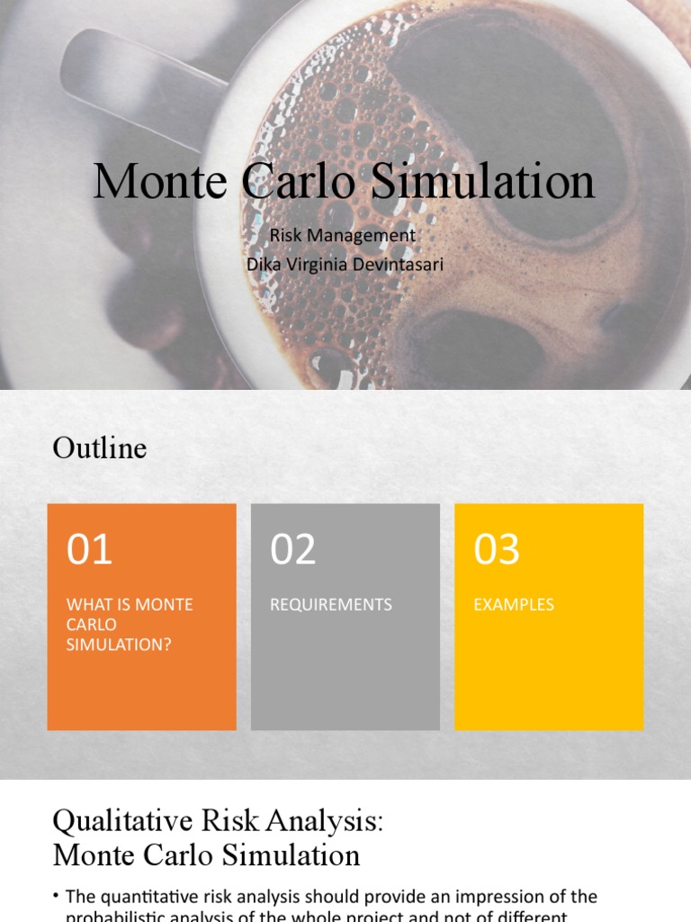 Monte Carlo Simulation | PDF | Mode (Statistics) | Probability Distribution