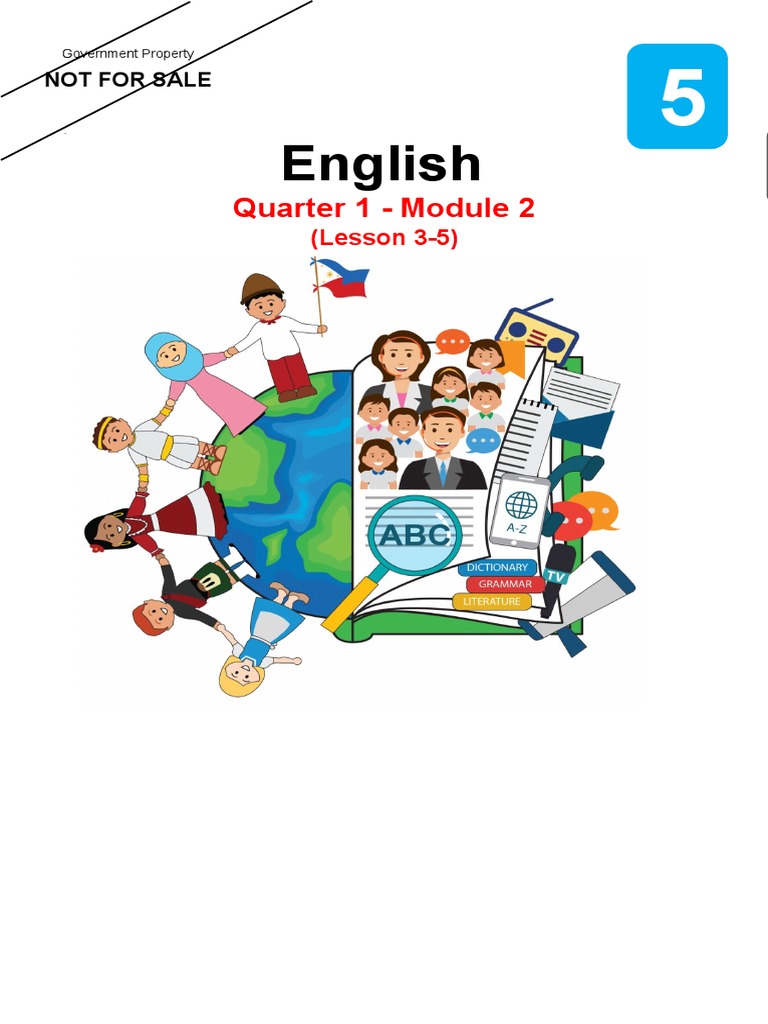 English: Quarter 1 - Module 2 | PDF | Sun | Linguistics
