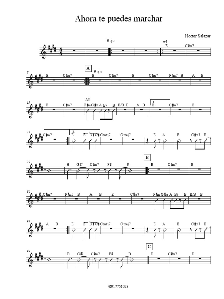 Ahora Te Puedes Marchar | PDF