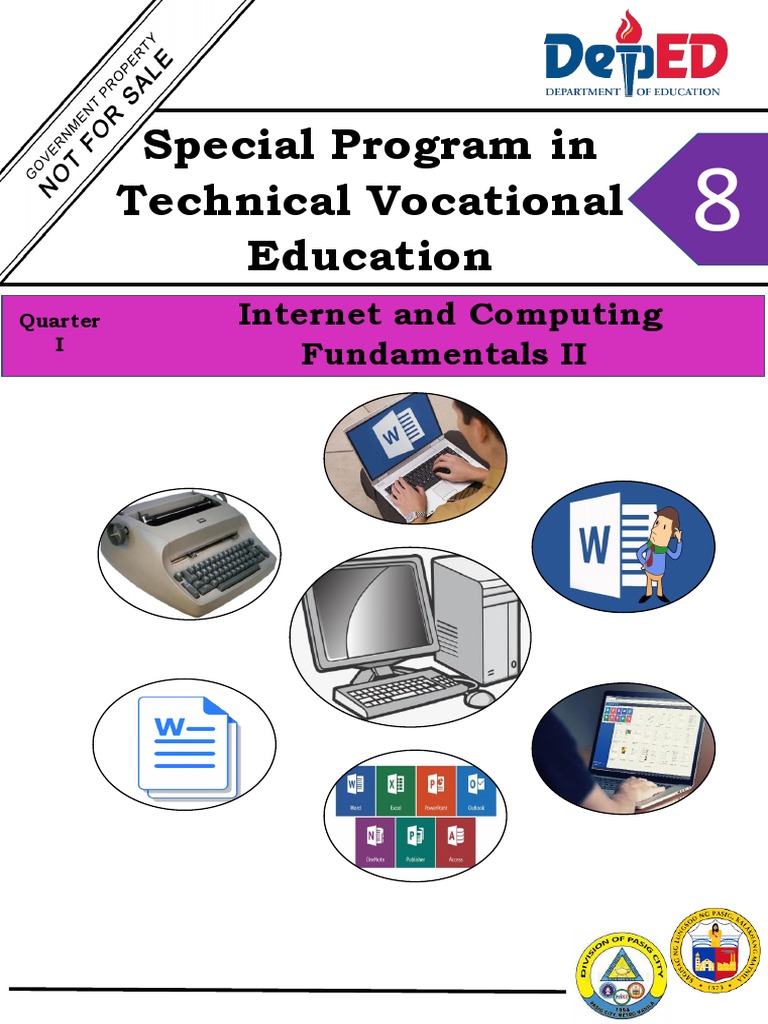 Sptve - Icf 8 - Q1 - M12 | PDF | Learning | Software Sptve - Icf 8 - Q1 - M12 | PDF | Learning | Software