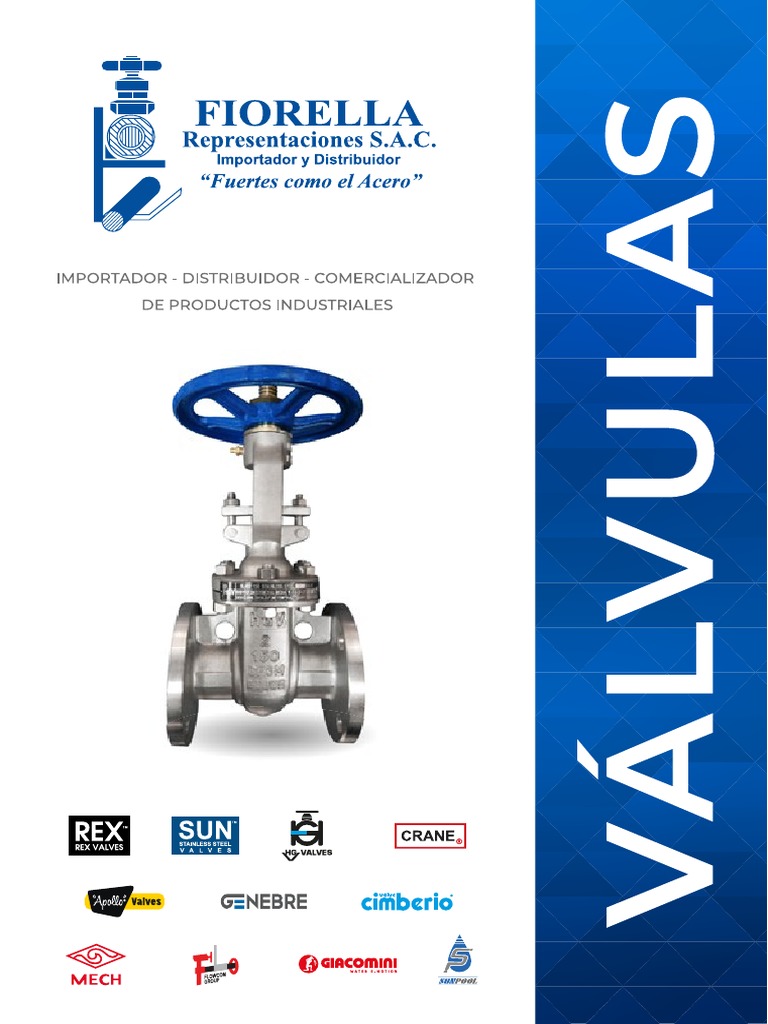 Catalogo Valvulas | PDF | Acero | Elementos químicos