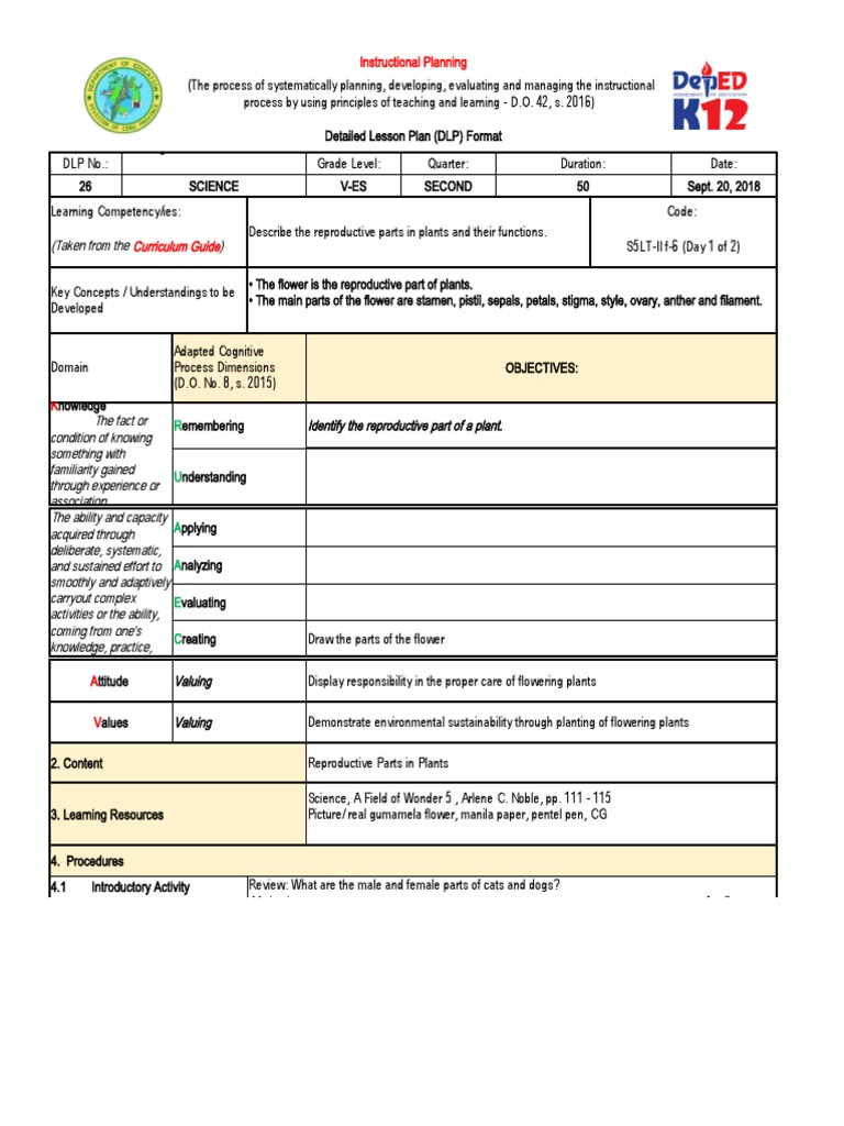 Curriculum Guide: Instructional Planning | Download Free PDF | Flowers ...