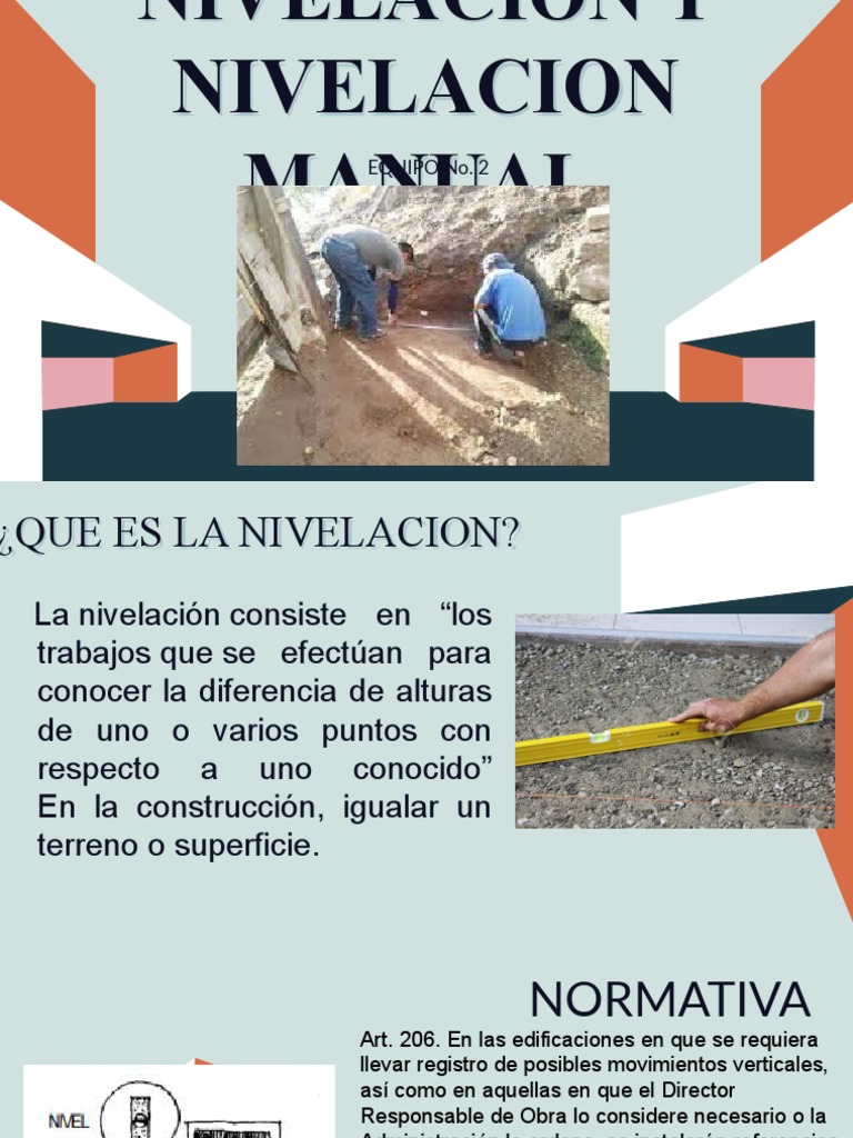 Nivelacion Y Nivelacion Manual Pdf