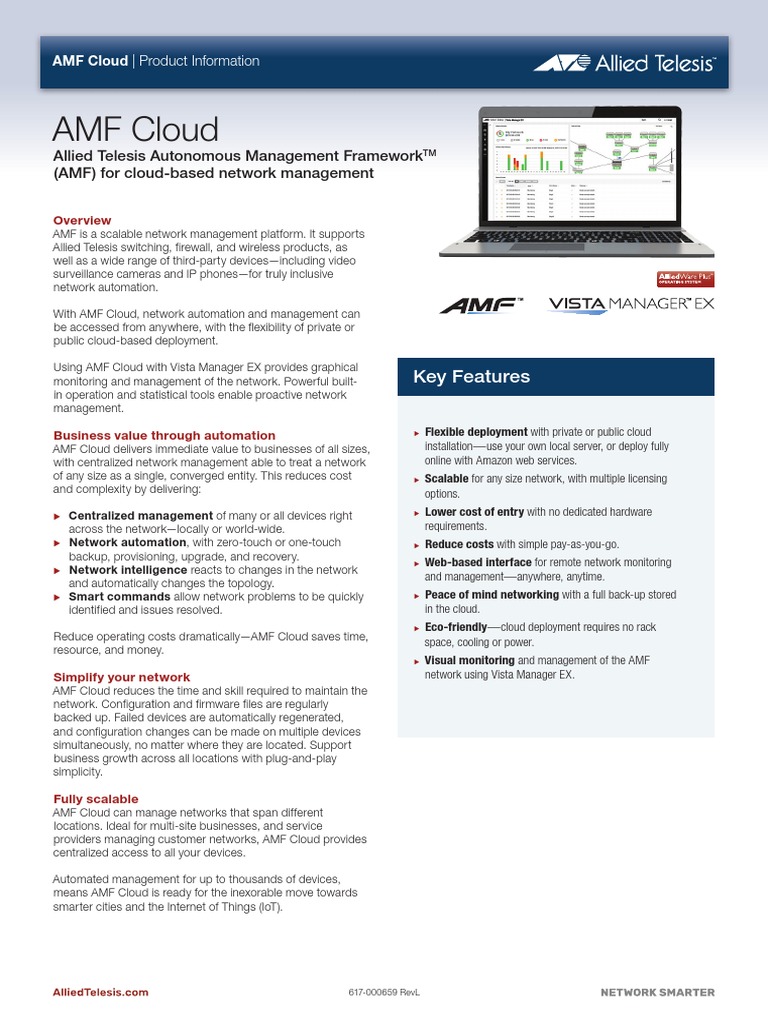 Ati Amf Cloud Ds | PDF | Cloud Computing | Computer Network