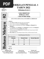 Contoh Soalan UASA BM T3 | PDF