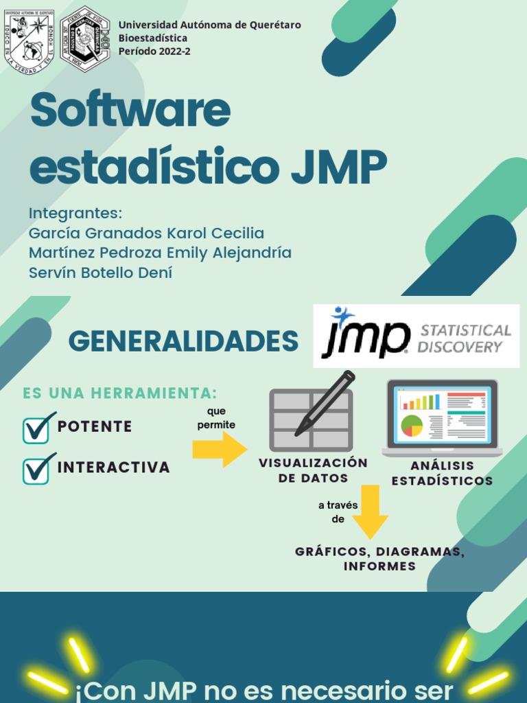 Software Estadístico JMP | PDF | Software de la aplicacion | Software