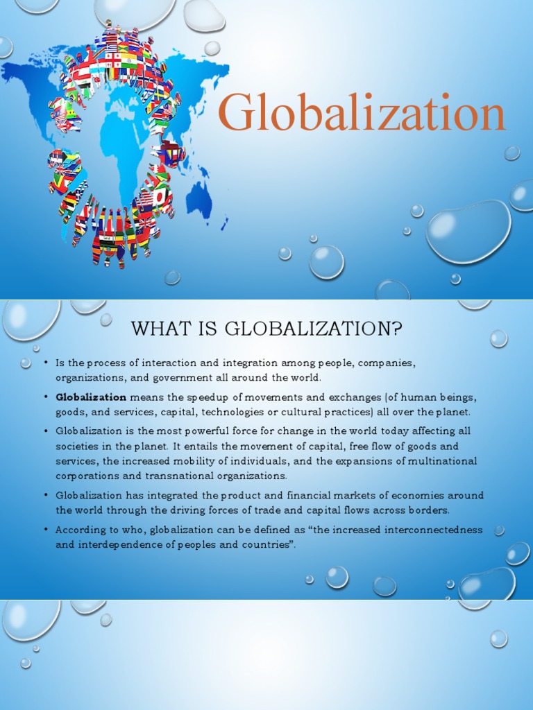 Globalization Trends | PDF | Globalization | Economies