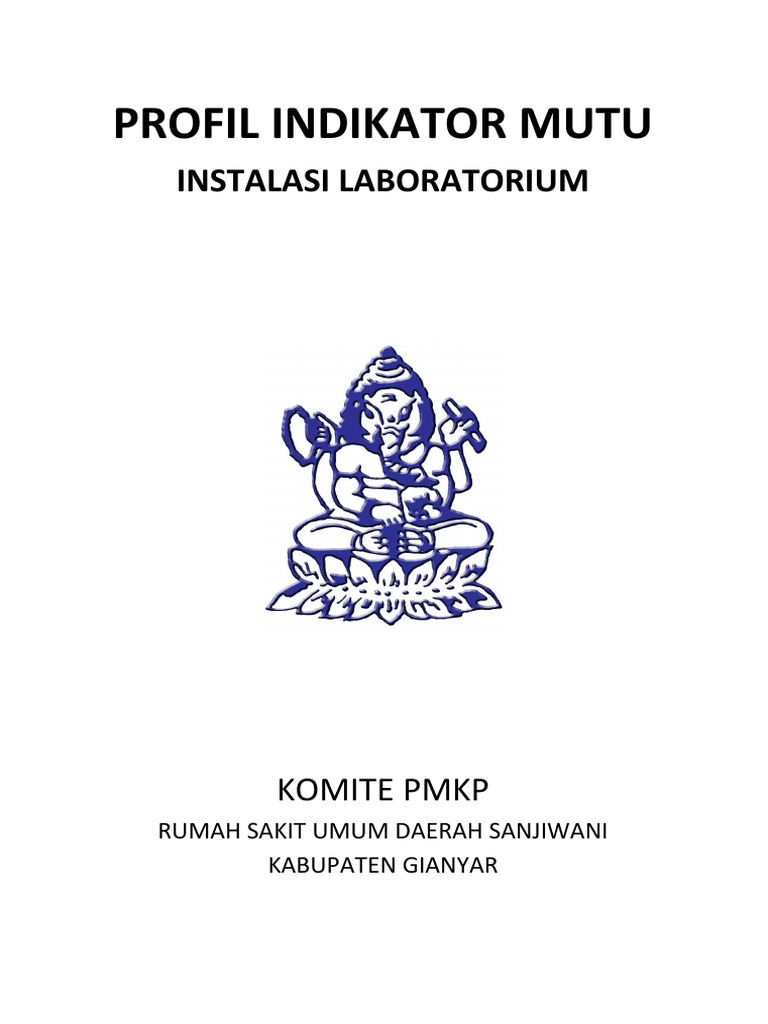 Template Profil Indikator Mutu Lab | PDF