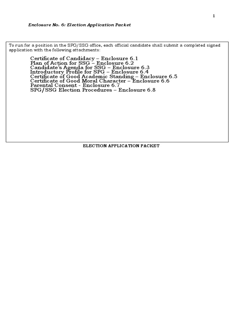 SPG Coc | PDF | Oath Of Office | Social Institutions