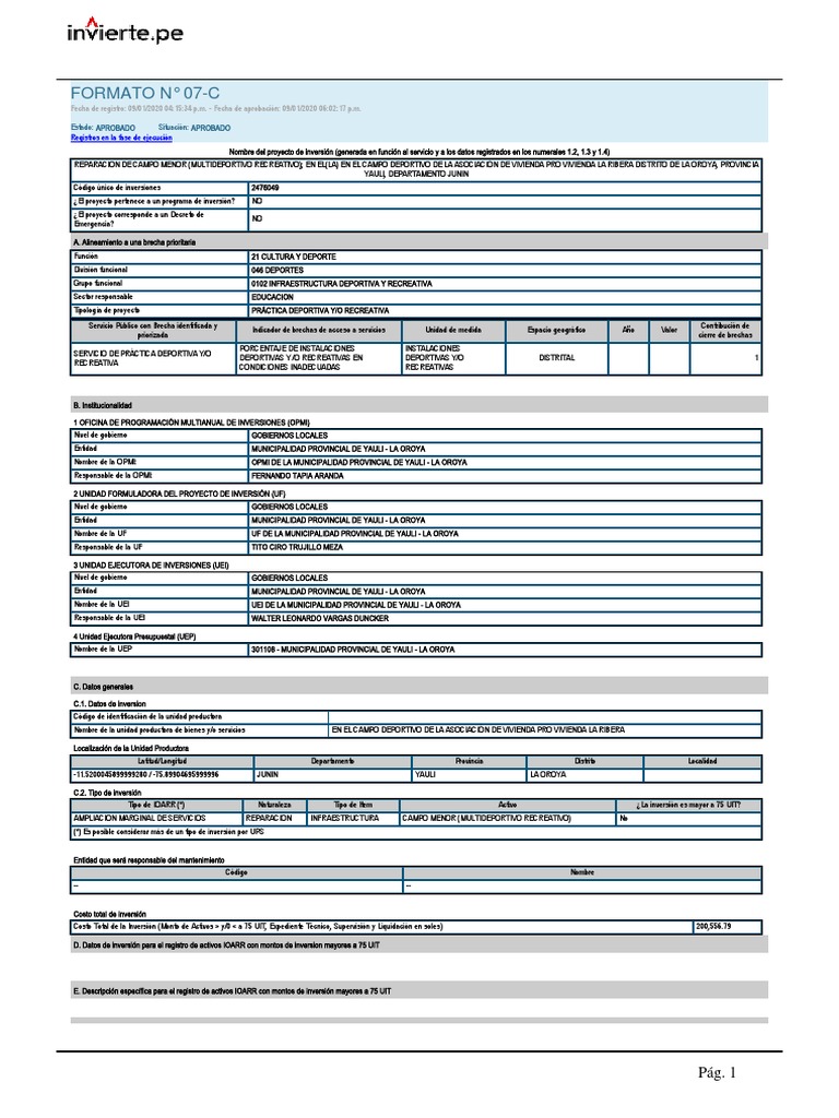 Formato #07-C | PDF | Economias