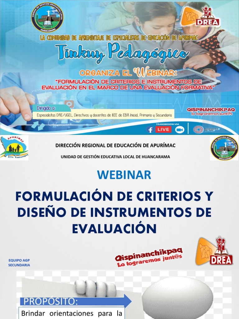 Formulación de Criterios e Instrumentos de Evaluación Secundaria | PDF | Evaluación | Aprendizaje