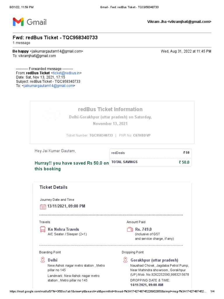 Sample Bus Ticket | PDF | Ticket (Admission) | Bus