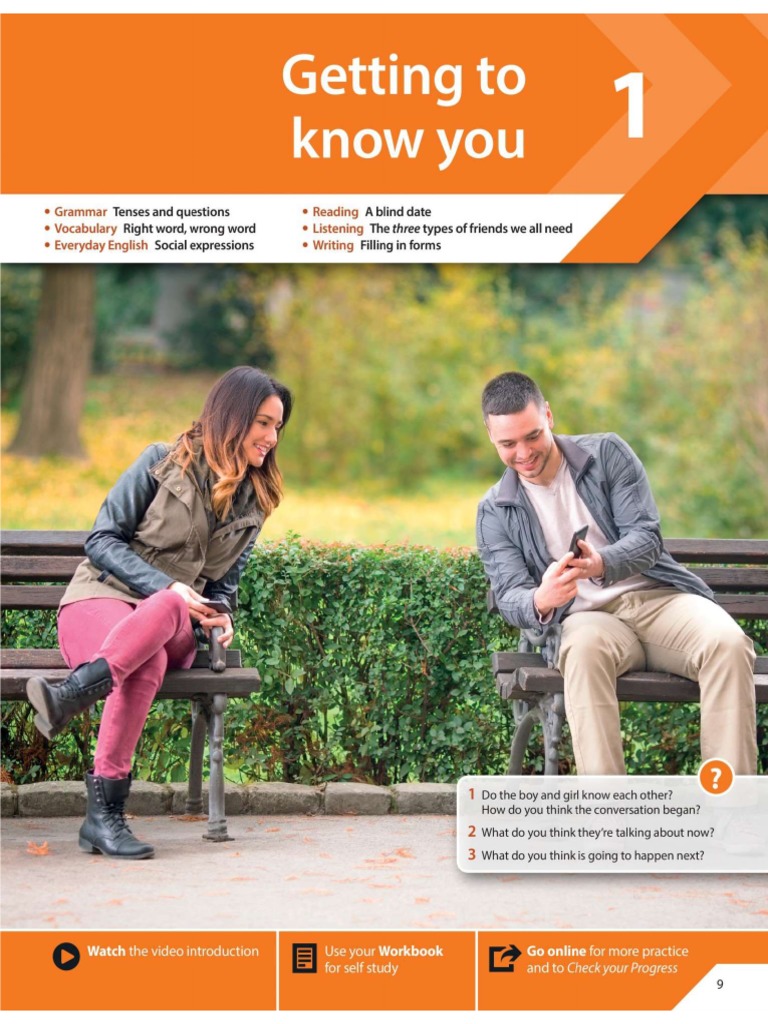 Headway Pre Intermediate Unit 1 | PDF