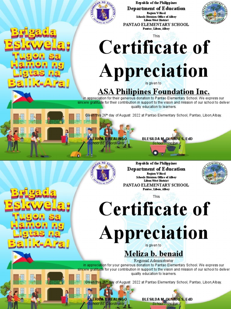 Cert | PDF | Philippines