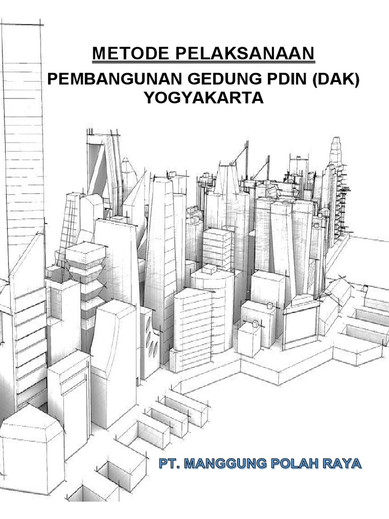 Metode Pelaksanaan Pembangunan Pdin Di Yogyakarta | PDF