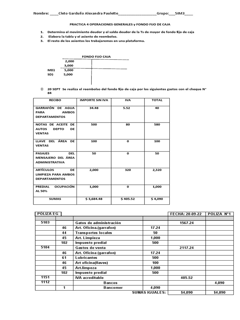 Practica FFC y Op 4 | PDF