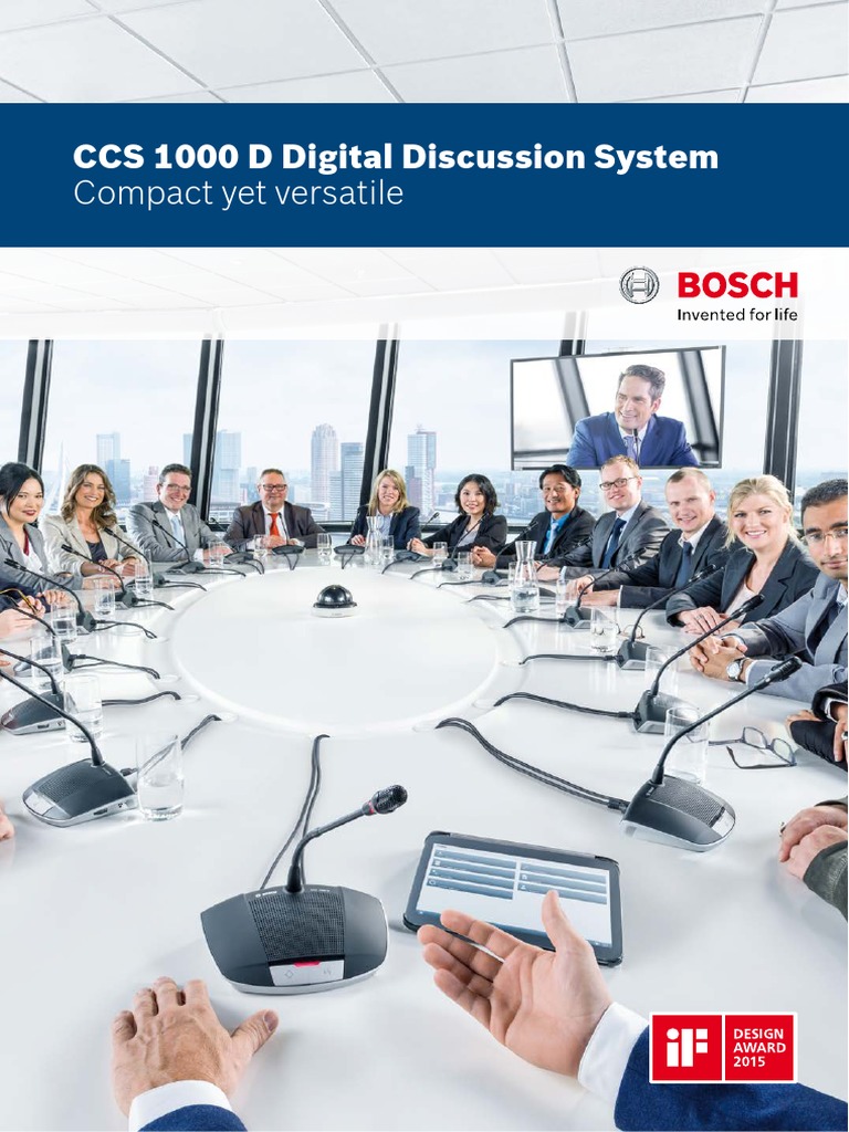 Ccs 1000 D | PDF | Microphone | Loudspeaker