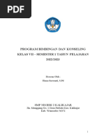 Program BK Kurikulum Merdeka 2022/2023 | PDF | Karier & Perkembangan