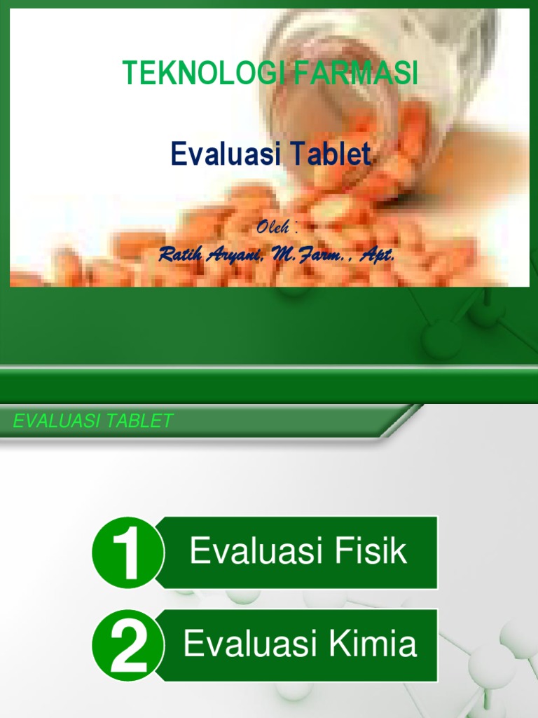 Evaluasi Tablet | PDF