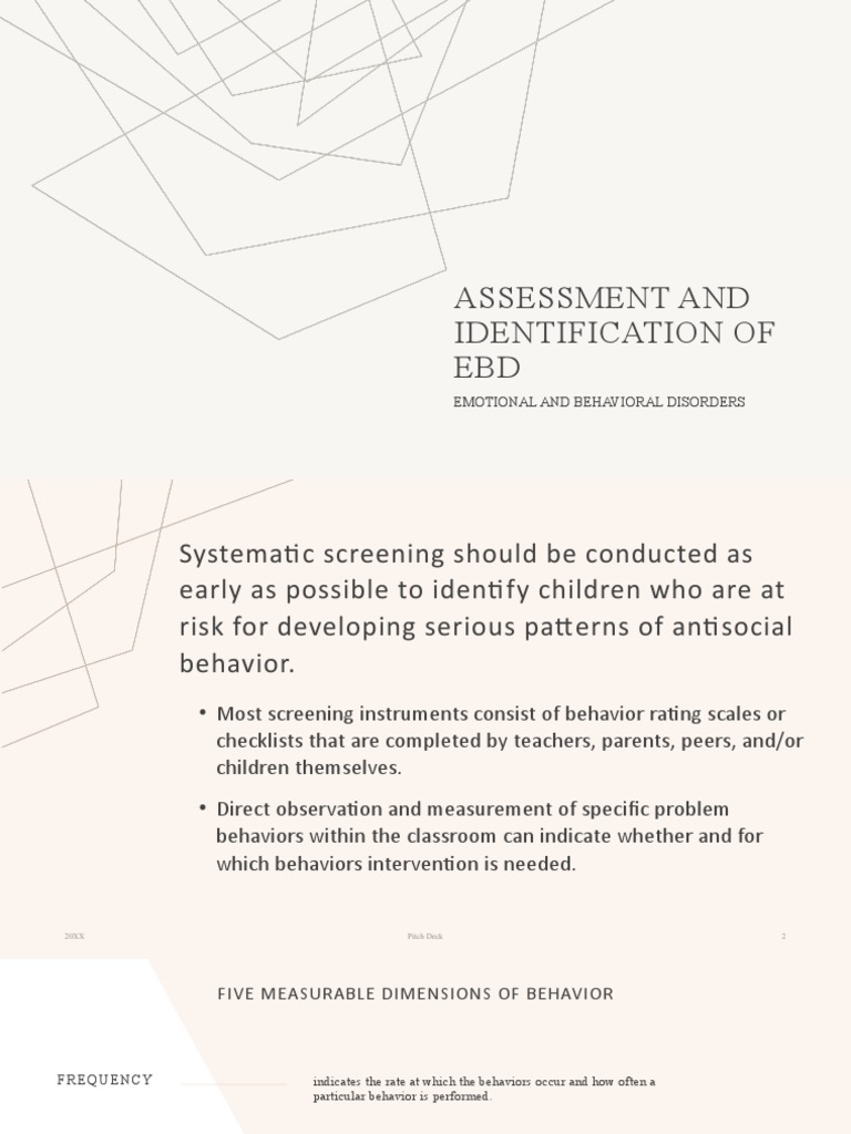 Identifying Emotional and Behavioral Disorders | PDF | Reinforcement ...