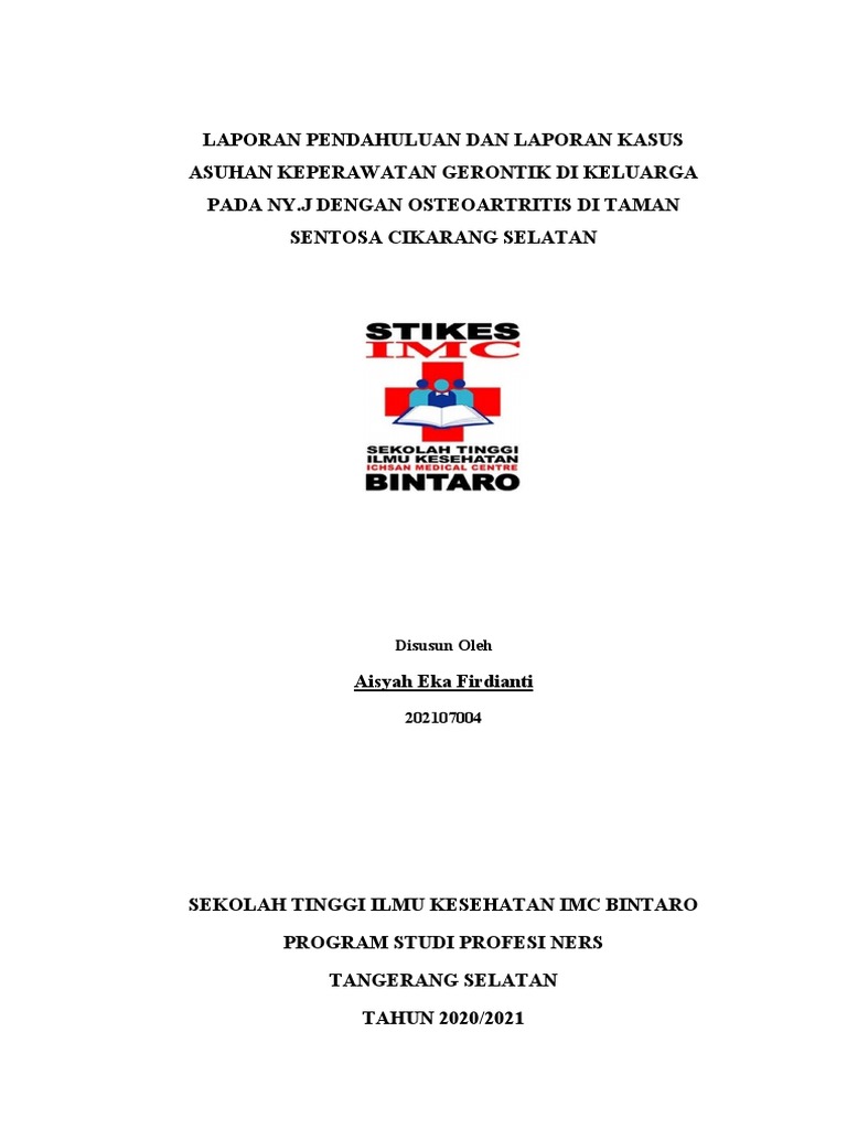 LP LK Osteoartritis | PDF