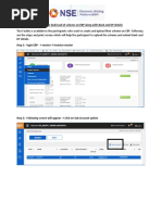 NSE MF Invest User Manual Guide | PDF