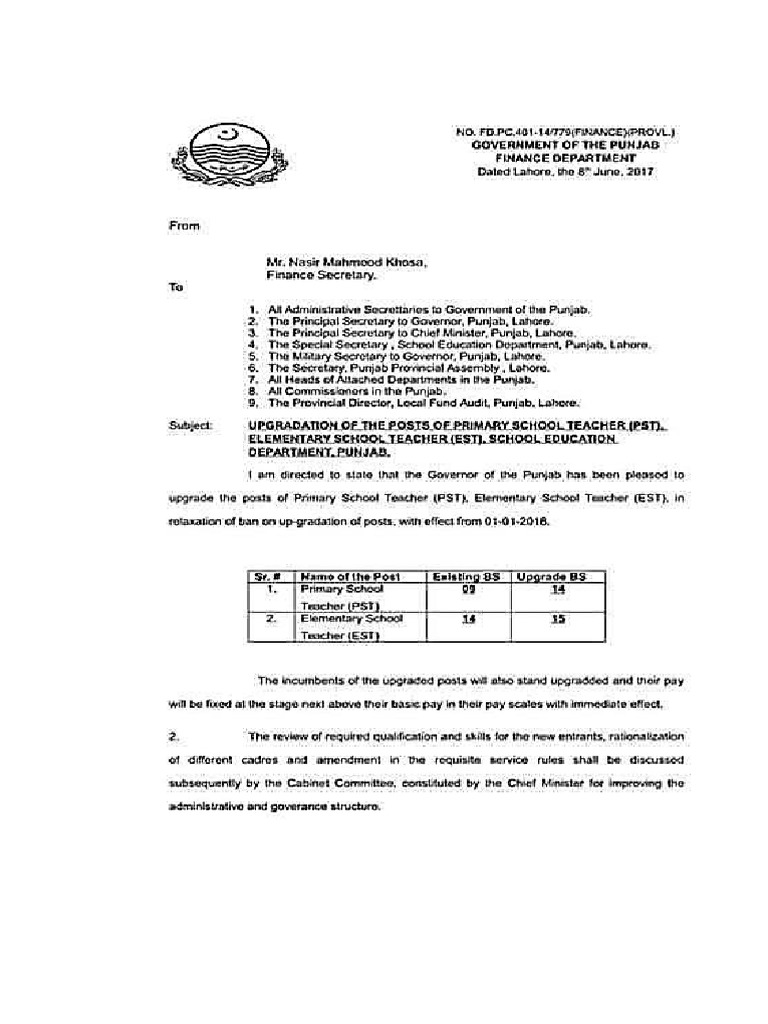 Upgradation PST | PDF