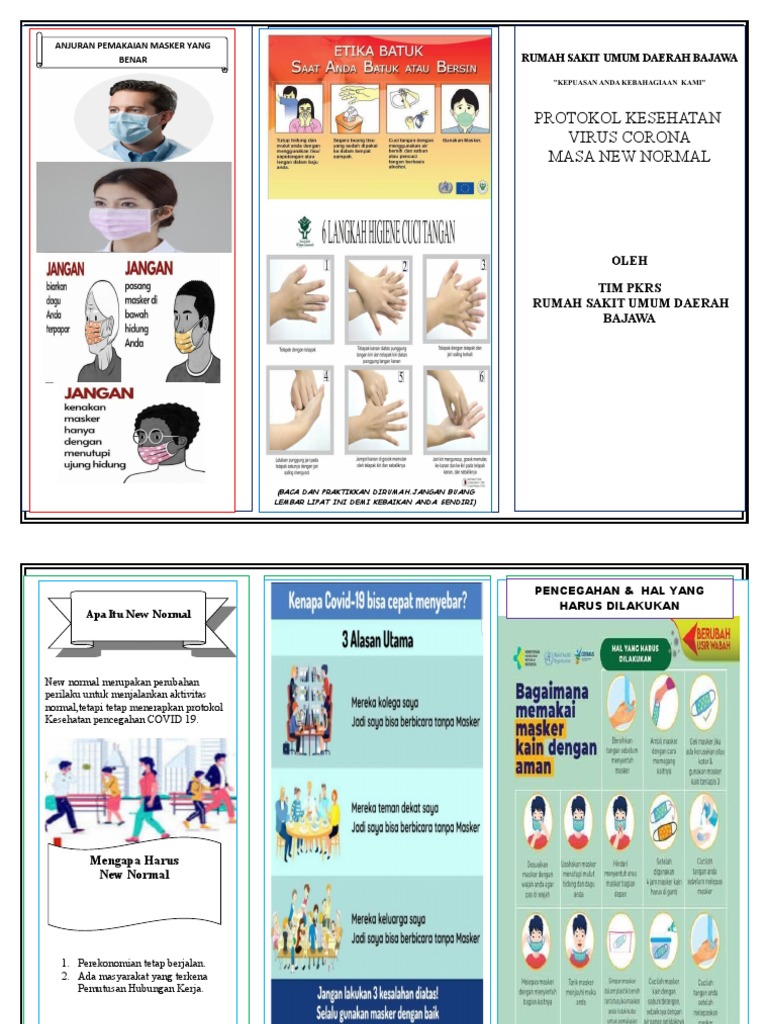 Leaflet New Normal Corona | PDF