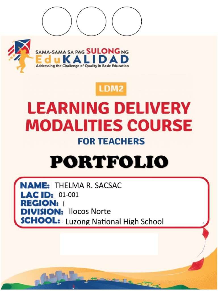 LDM2 Portfolio | PDF | Learning | Curriculum