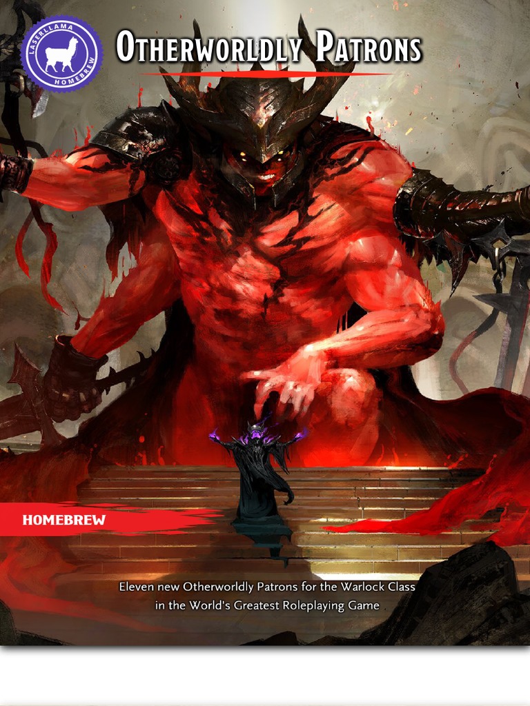 Homebrew Warlock Patrons Overview | PDF