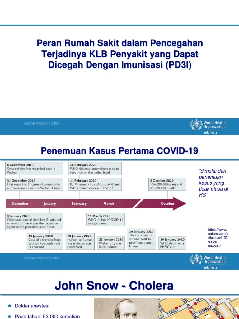 Peran Rumah Sakit - PD3I - 2 Sep 2022 | PDF