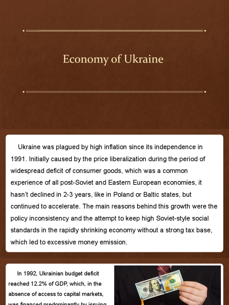Economy of Ukraine | PDF | Inflation | Economic Growth